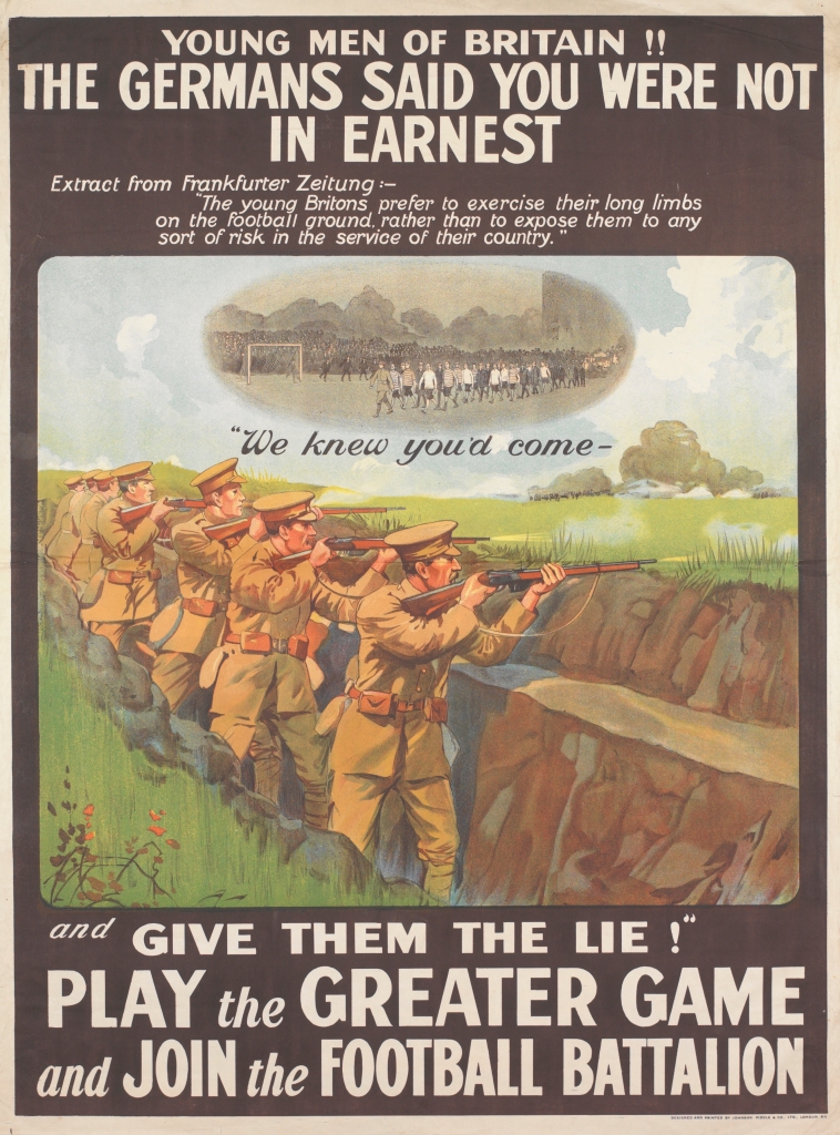 The Football Battalion | WW1 History | WW1 Playing the Game